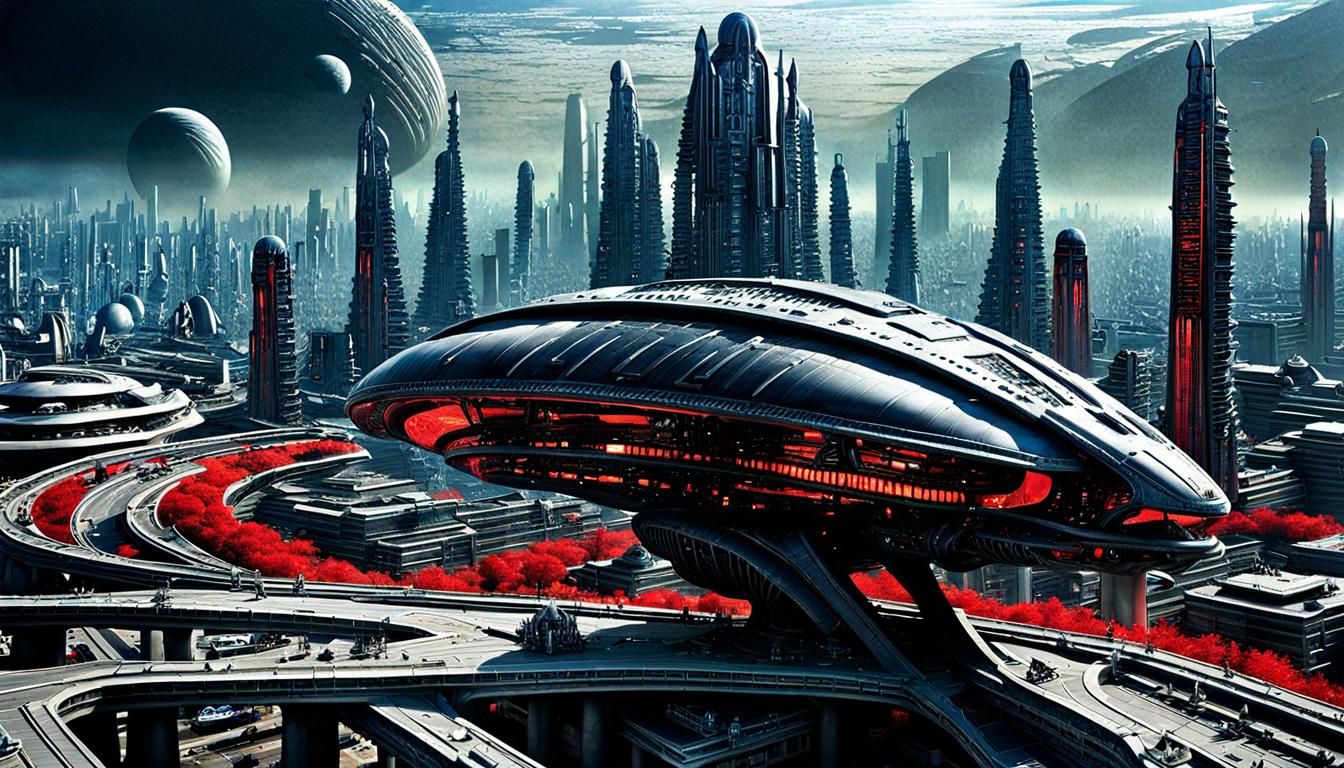 Alien Planet - AI Generated Artwork - NightCafe Creator