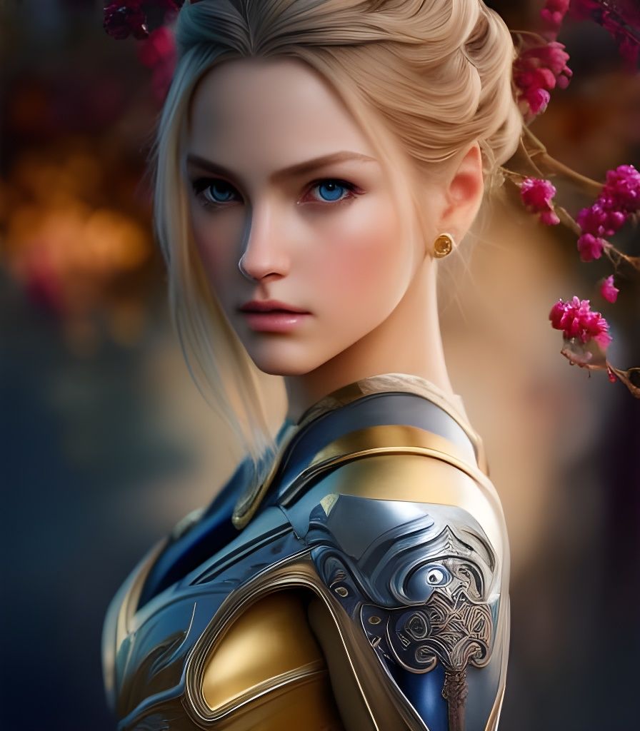 blonde - AI Generated Artwork - NightCafe Creator