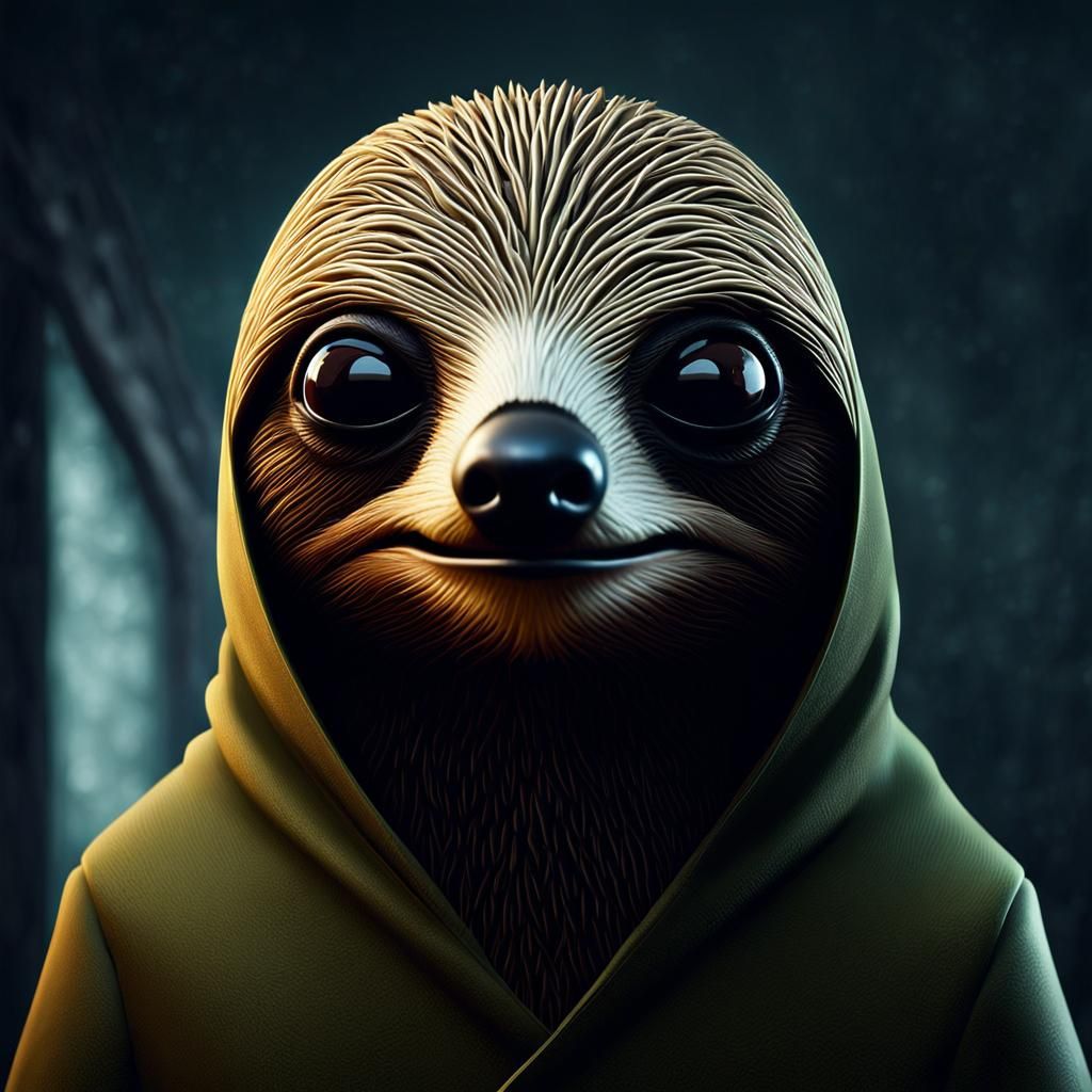 alien sloth - AI Generated Artwork - NightCafe Creator