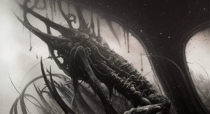 Alien Squid - AI Generated Artwork - NightCafe Creator