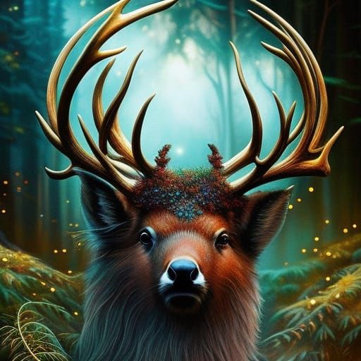 Magical Forest - AI Generated Artwork - NightCafe Creator