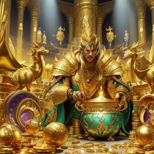 King's Treasure Room - AI Generated Artwork - NightCafe Creator