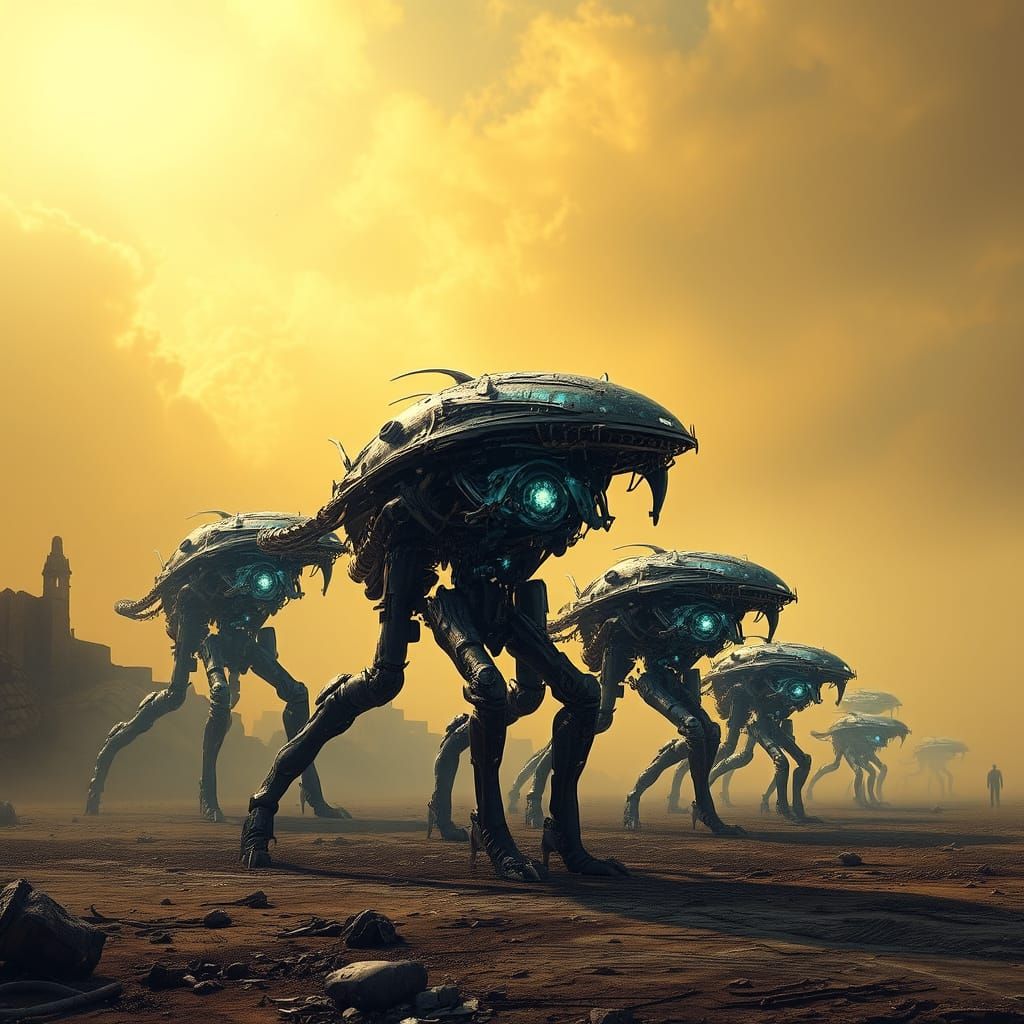 Next Generation War-Bots with Wide-Beam Plasma Cannons