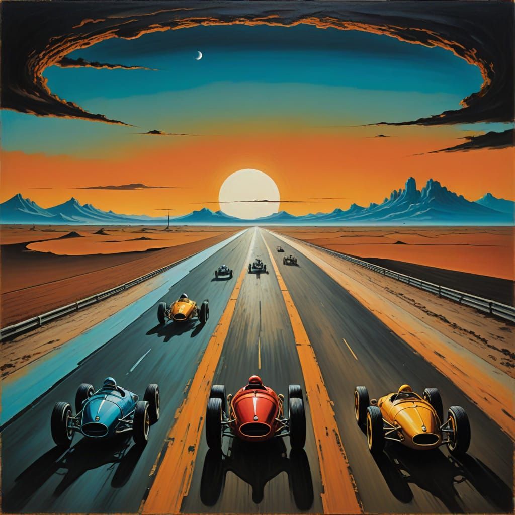 The Infinity Race - Ethereal Dreamscapes of a Surrealist Rac...
