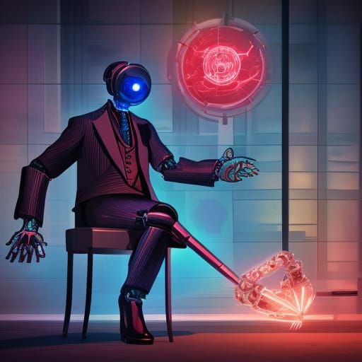 Welcome, Detective. Please, Make Yourself Comfortable. - AI Generated Artwork - NightCafe Creator