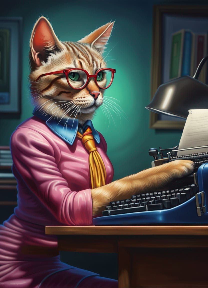 Secretary - AI Generated Artwork - NightCafe Creator