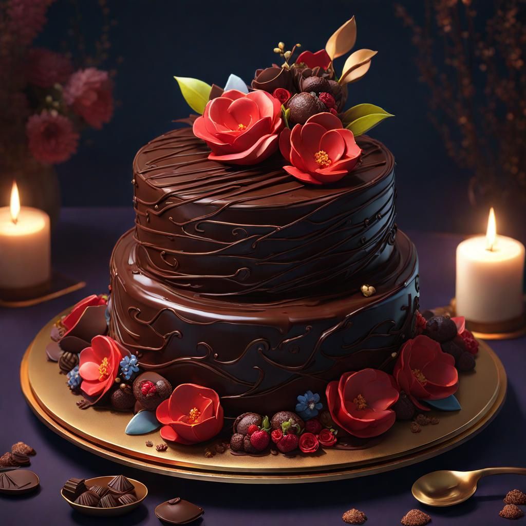 Cake - AI Generated Artwork - NightCafe Creator