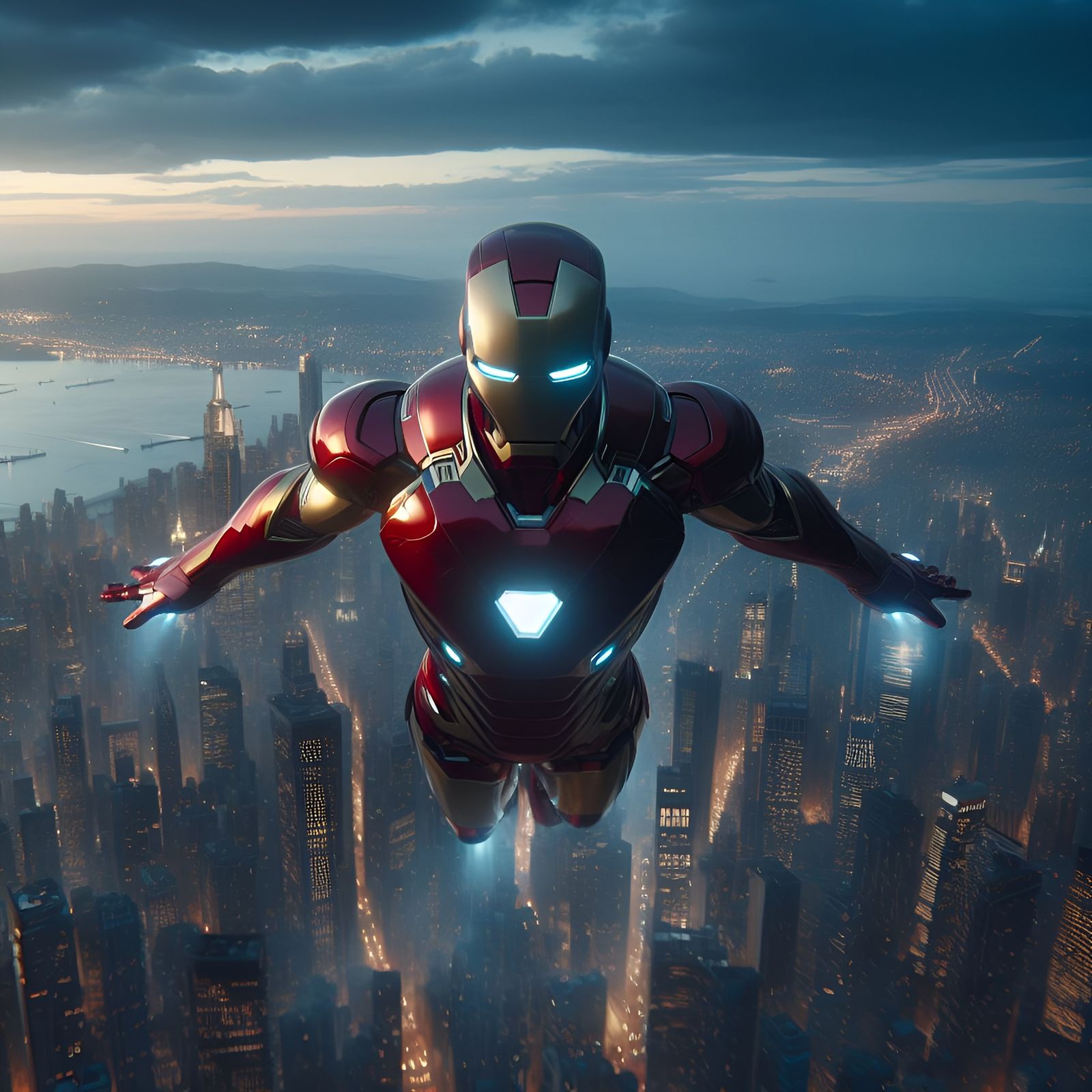 Iron Man - AI Generated Artwork - NightCafe Creator