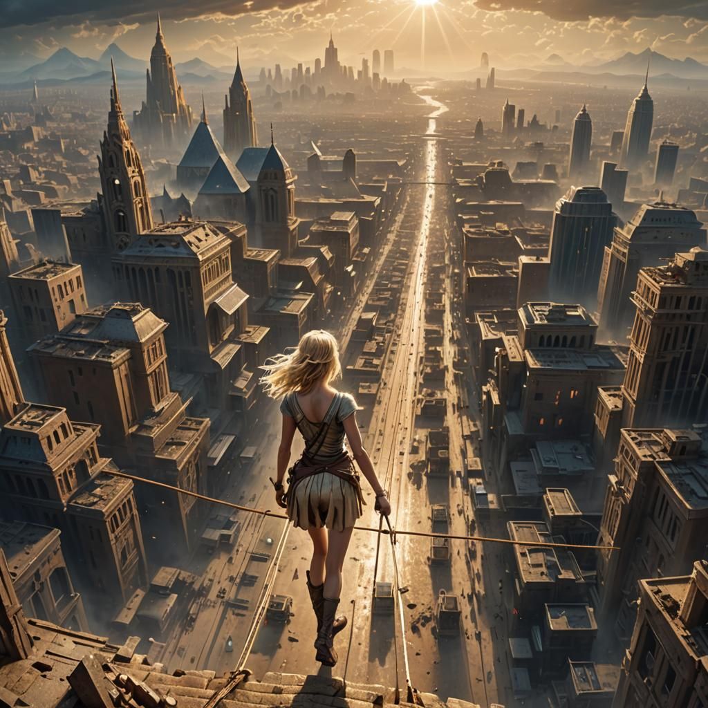 funambulism - AI Generated Artwork - NightCafe Creator