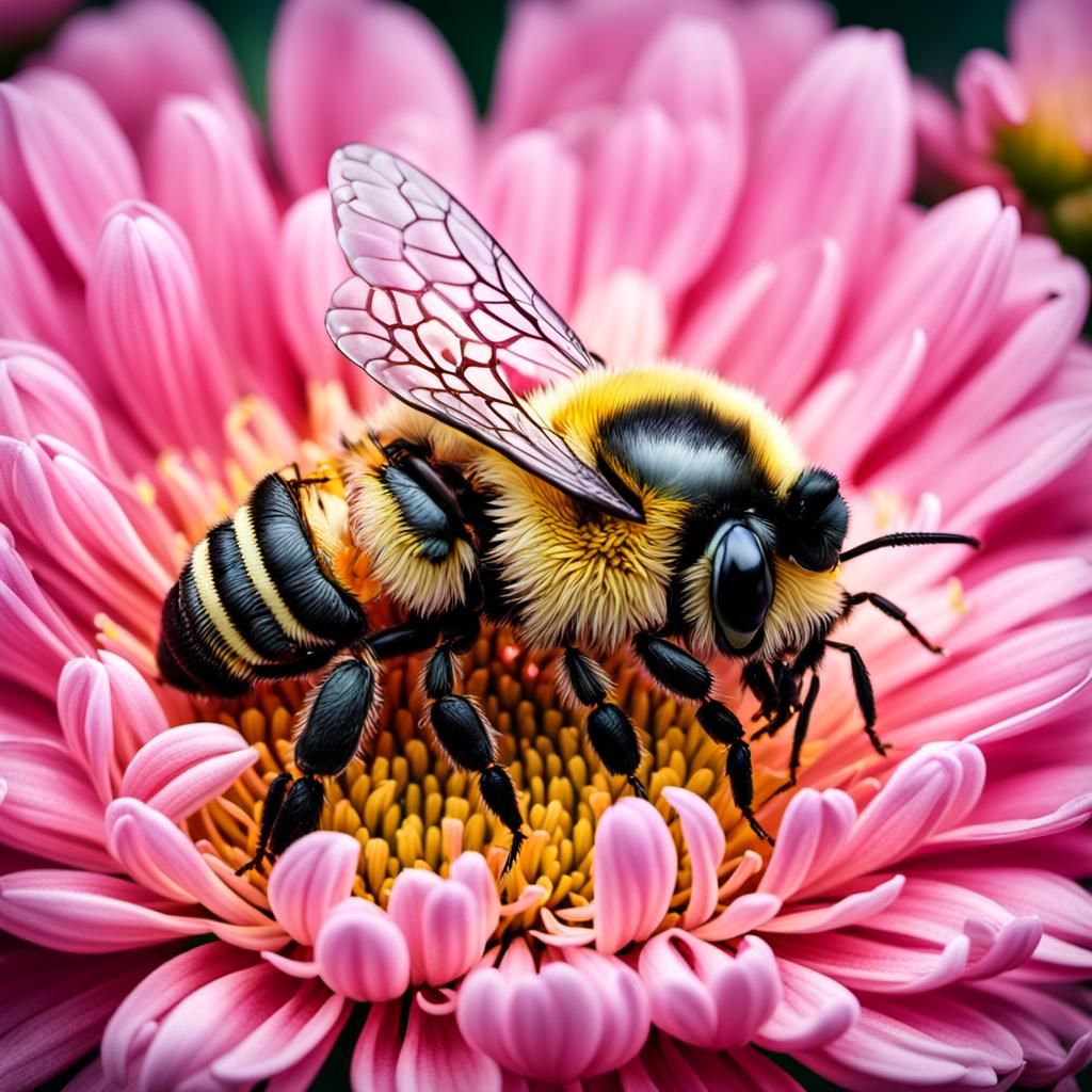 Pollen collector - AI Generated Artwork - NightCafe Creator