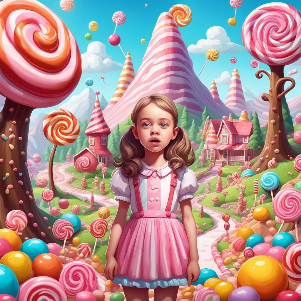 Candy Dream Land - AI Generated Artwork - NightCafe Creator