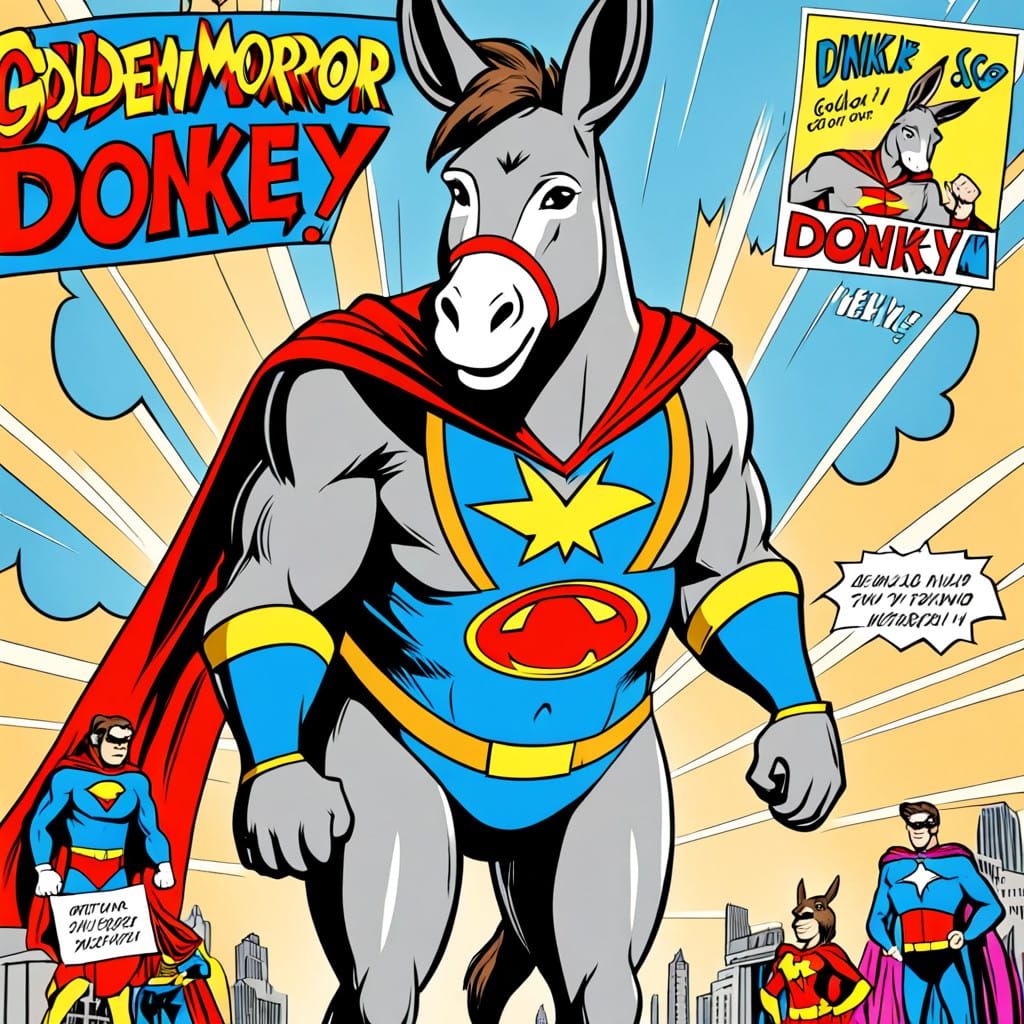 The Donkey God Emperor: better than any living politician