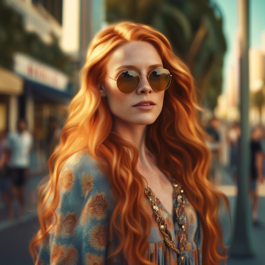 Miss Ginger - AI Generated Artwork - NightCafe Creator