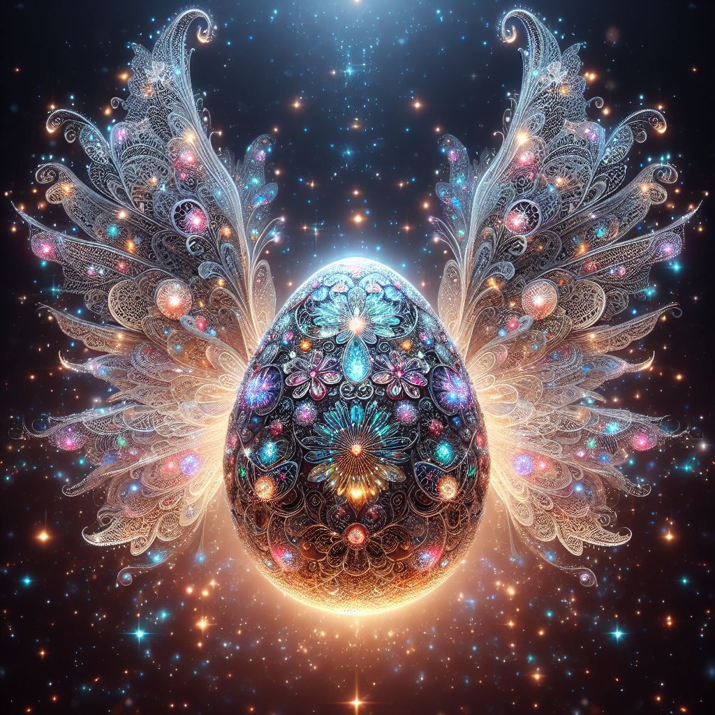 Easter Wings - AI Generated Artwork - NightCafe Creator