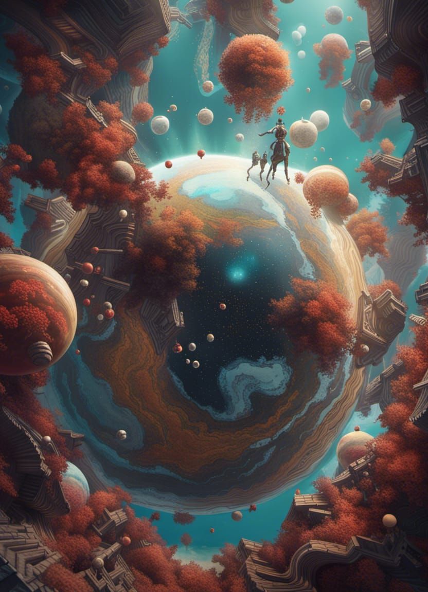 Gravity World - AI Generated Artwork - NightCafe Creator