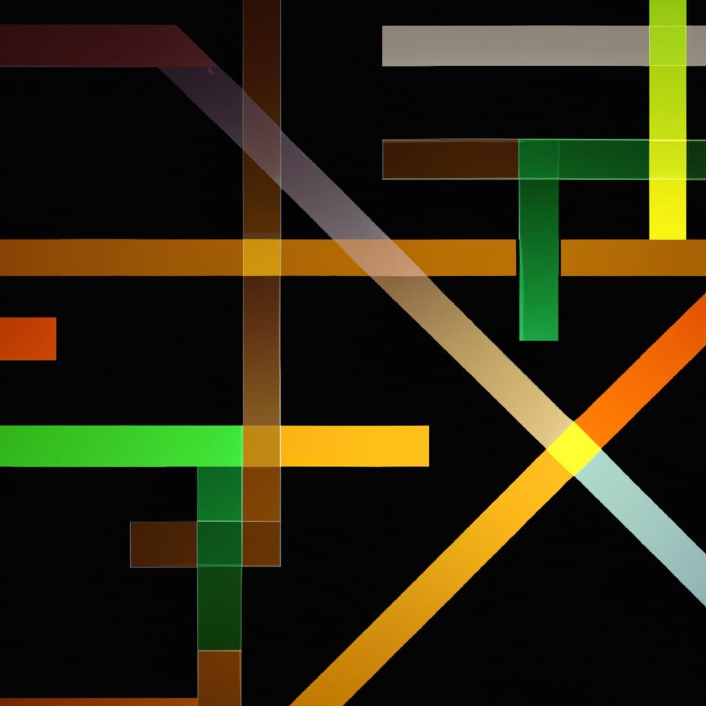 Technical Geometry - AI Generated Artwork - NightCafe Creator