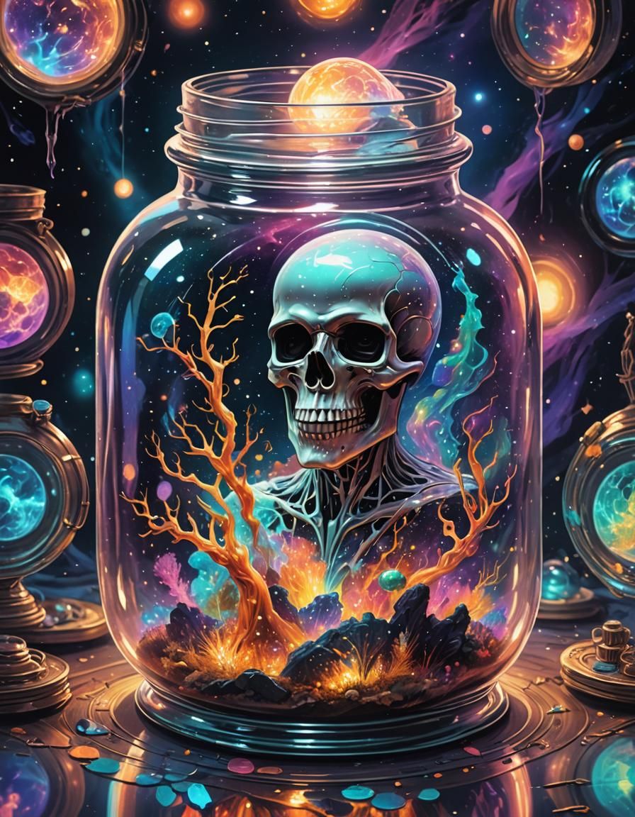 Jar of Entropy - AI Generated Artwork - NightCafe Creator