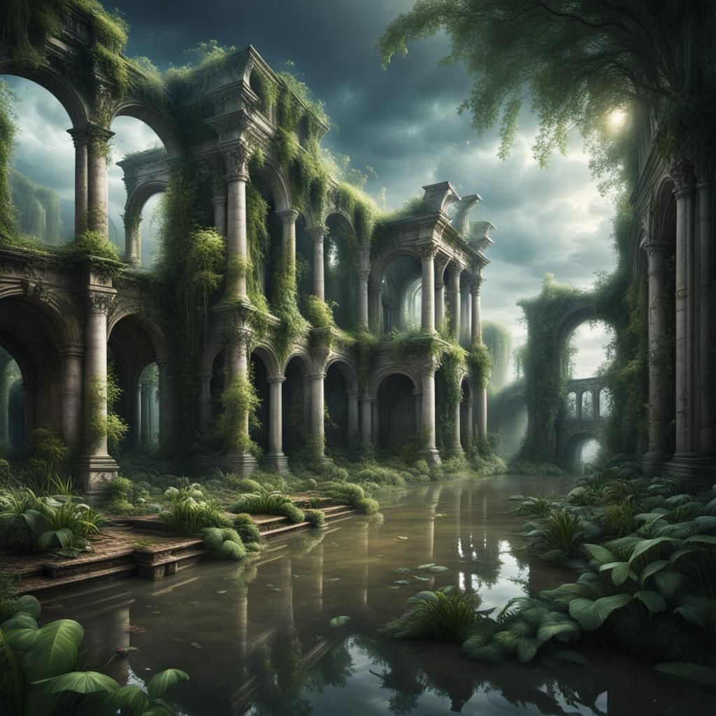 doomed world - AI Generated Artwork - NightCafe Creator