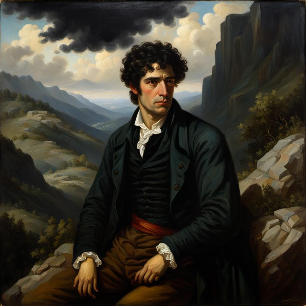 Italian romantic poet - AI Generated Artwork - NightCafe Creator