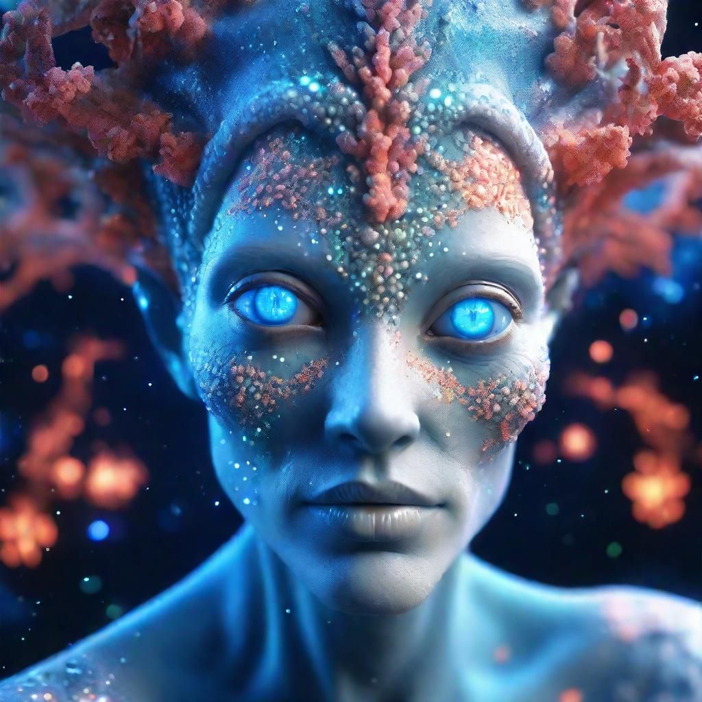 Aquatic alien - AI Generated Artwork - NightCafe Creator