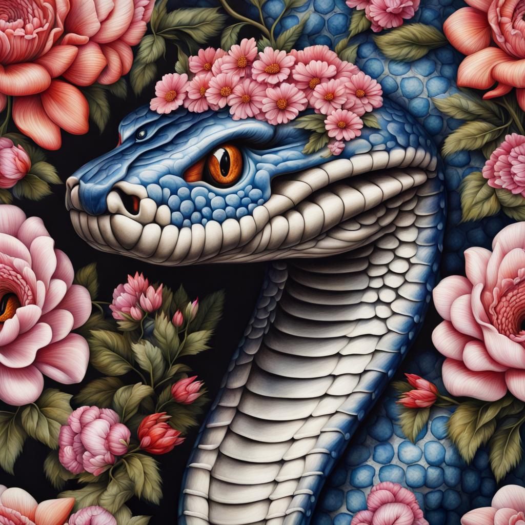 Snake - AI Generated Artwork - NightCafe Creator