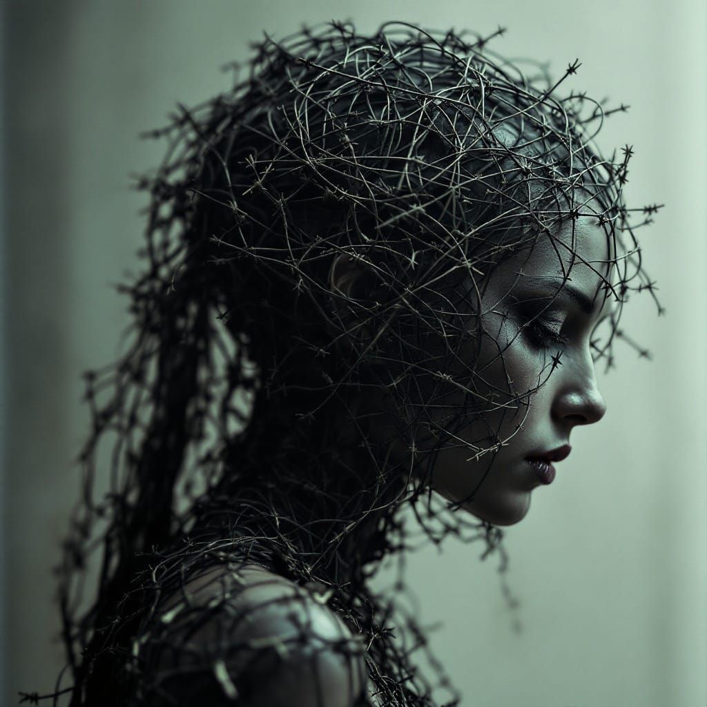 "Barbed Rebirth": film photography, light leaks, Larry Bud Melman