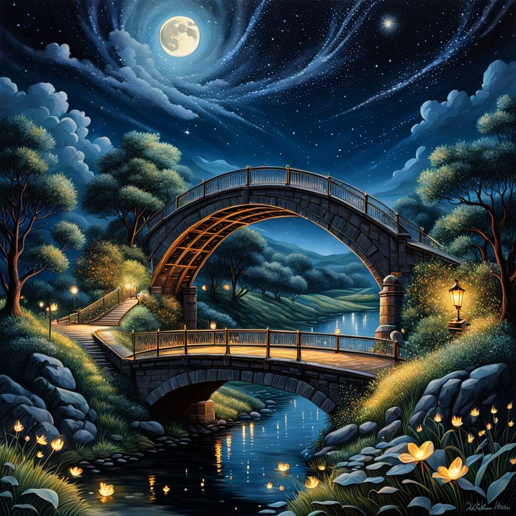 Midnight bridge - Midnight bridge