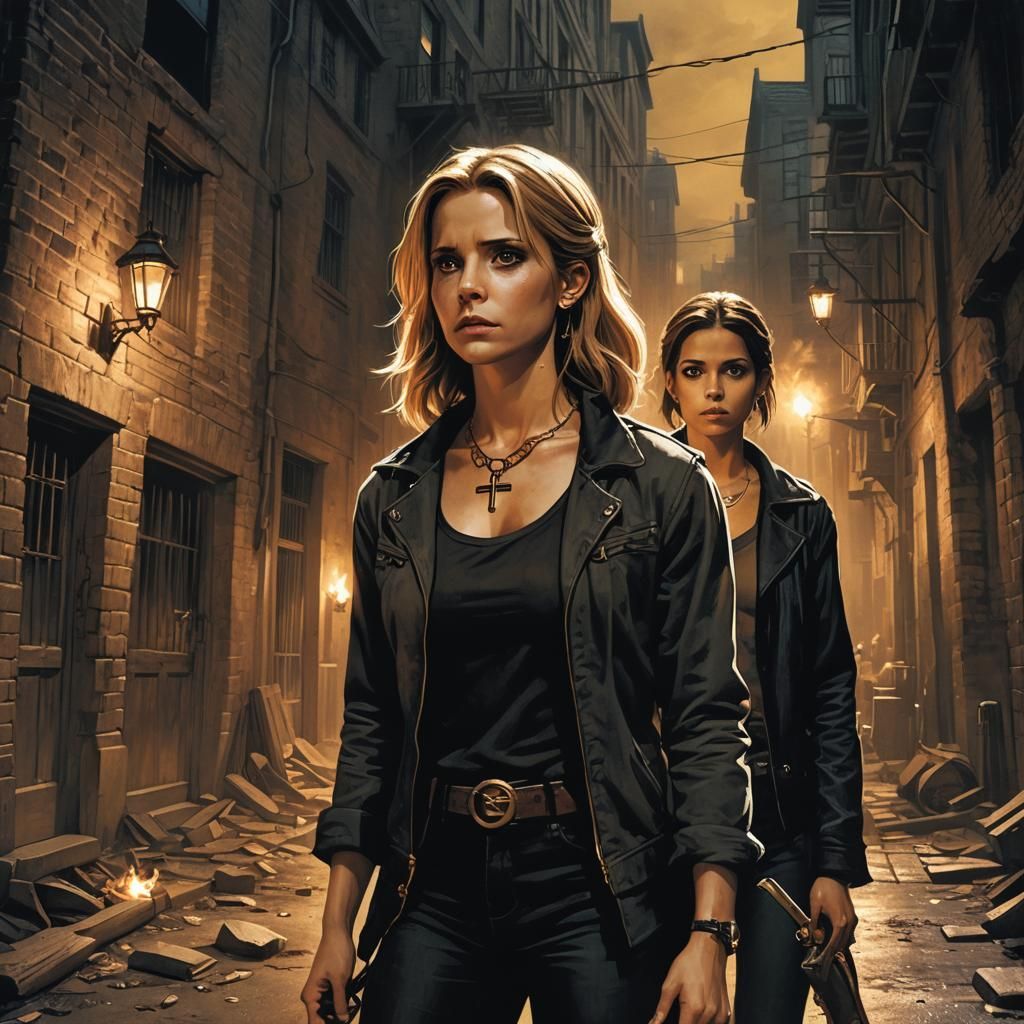 Slayers - Dark Fantasy Heroes Clash in Gothic Shadows