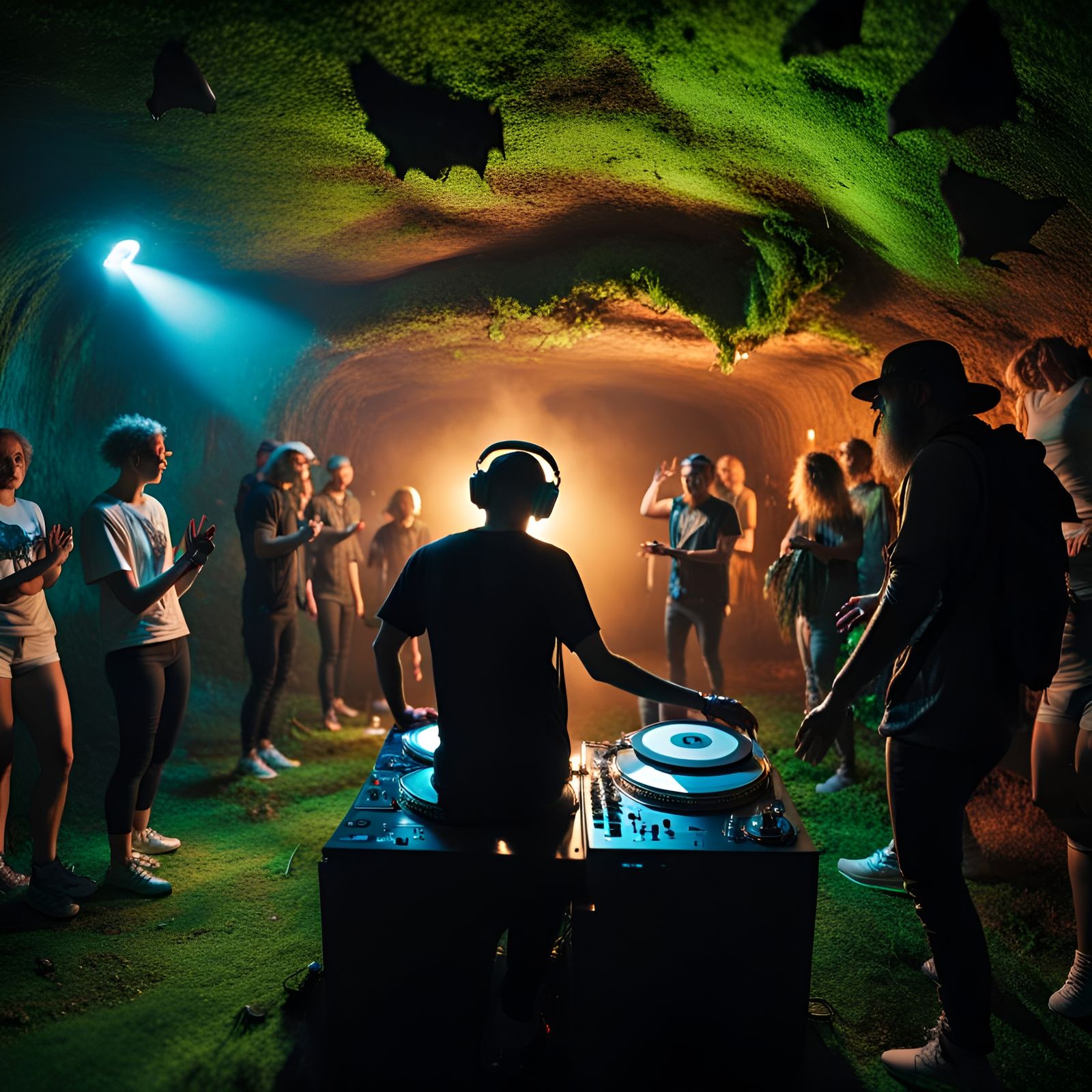 Underground Rave - AI Generated Artwork - NightCafe Creator