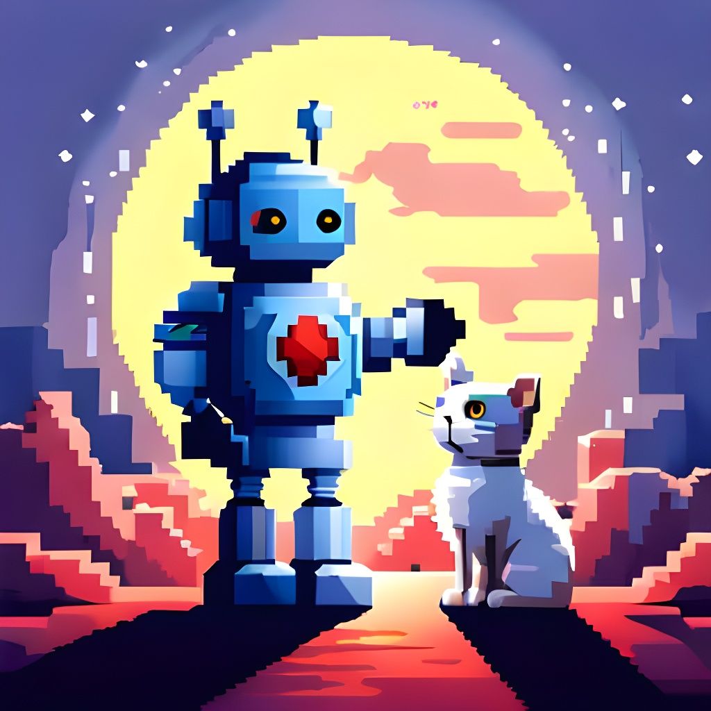 Pixels - AI Generated Artwork - NightCafe Creator