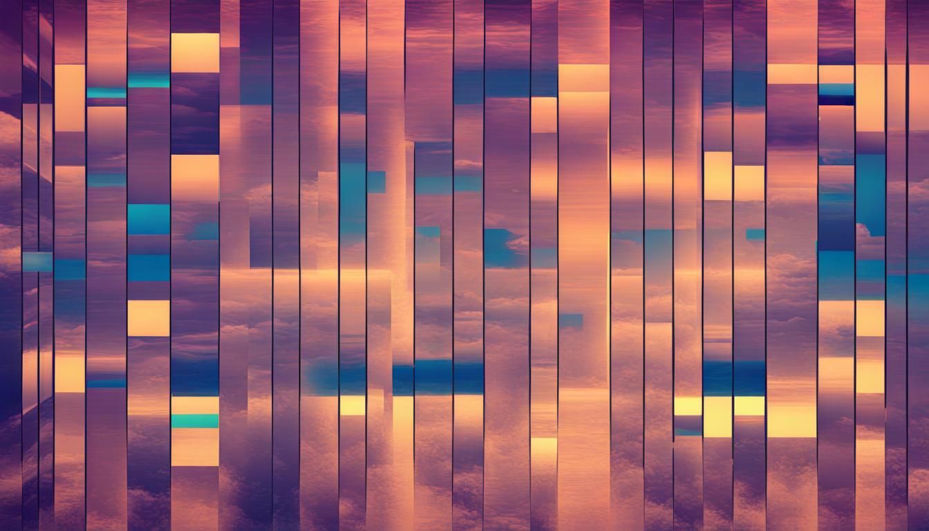 Squares, cool colors, modern art triadic colors light dust golden ratio ...