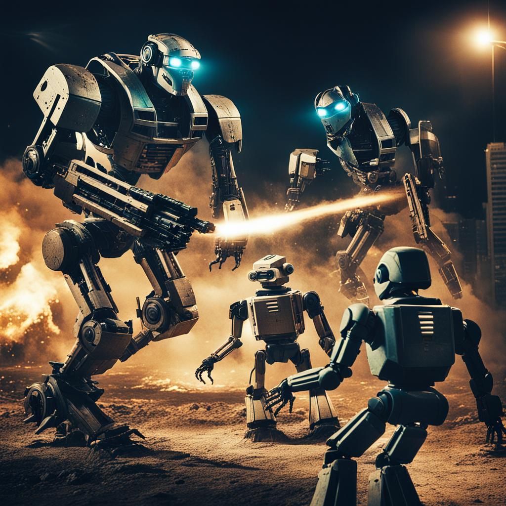 "It is one of those weaponized models human created." "We can take it ...