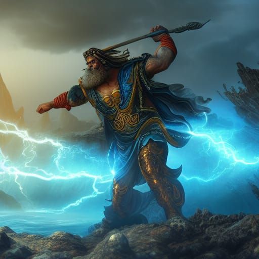 Zeus - AI Generated Artwork - NightCafe Creator