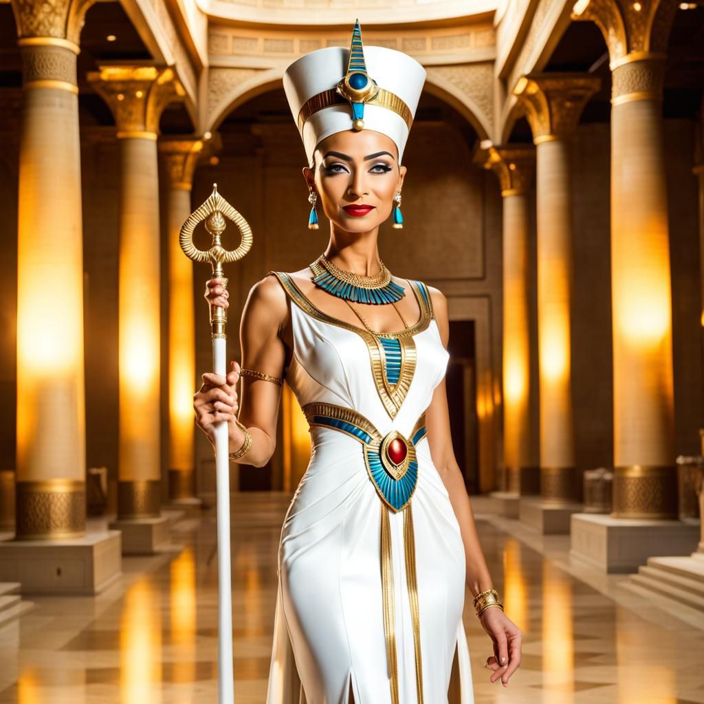 Nefertiti II - AI Generated Artwork - NightCafe Creator