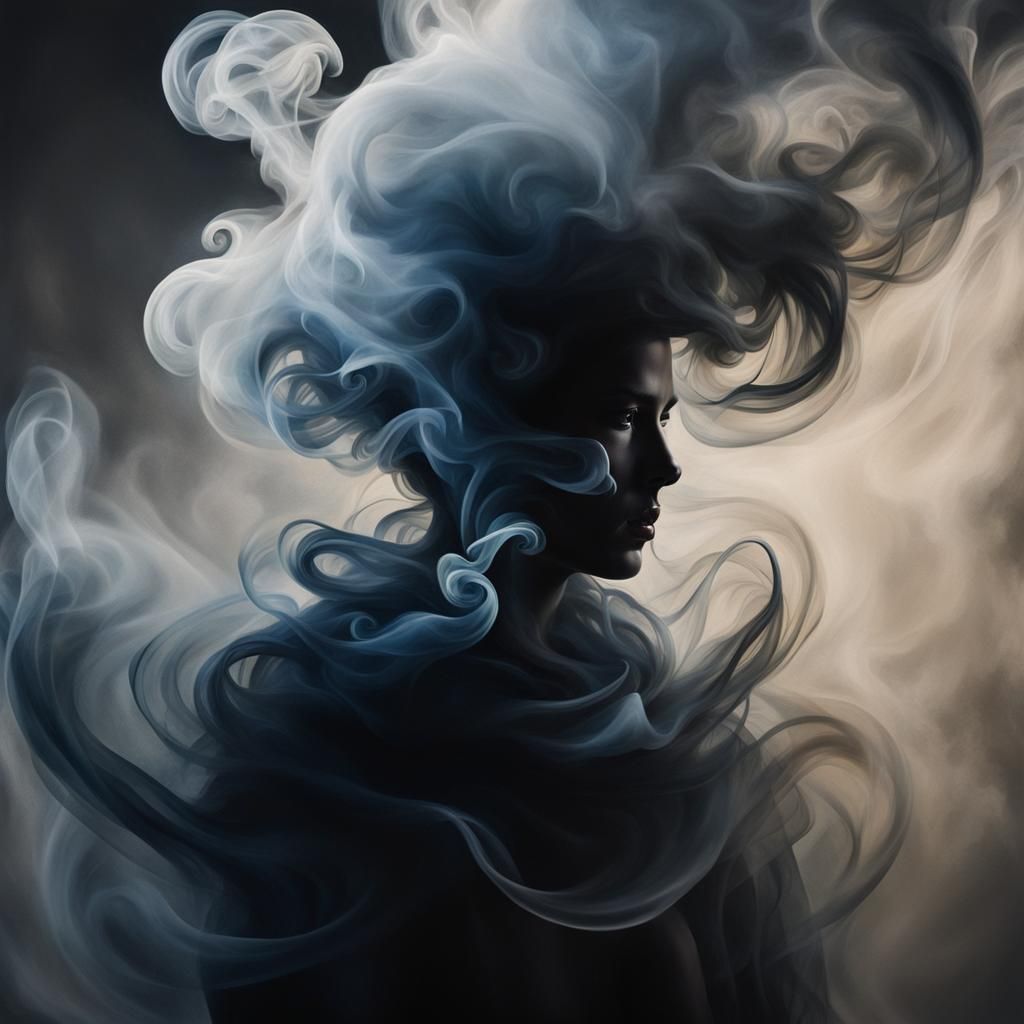 Made of smoke - AI Generated Artwork - NightCafe Creator