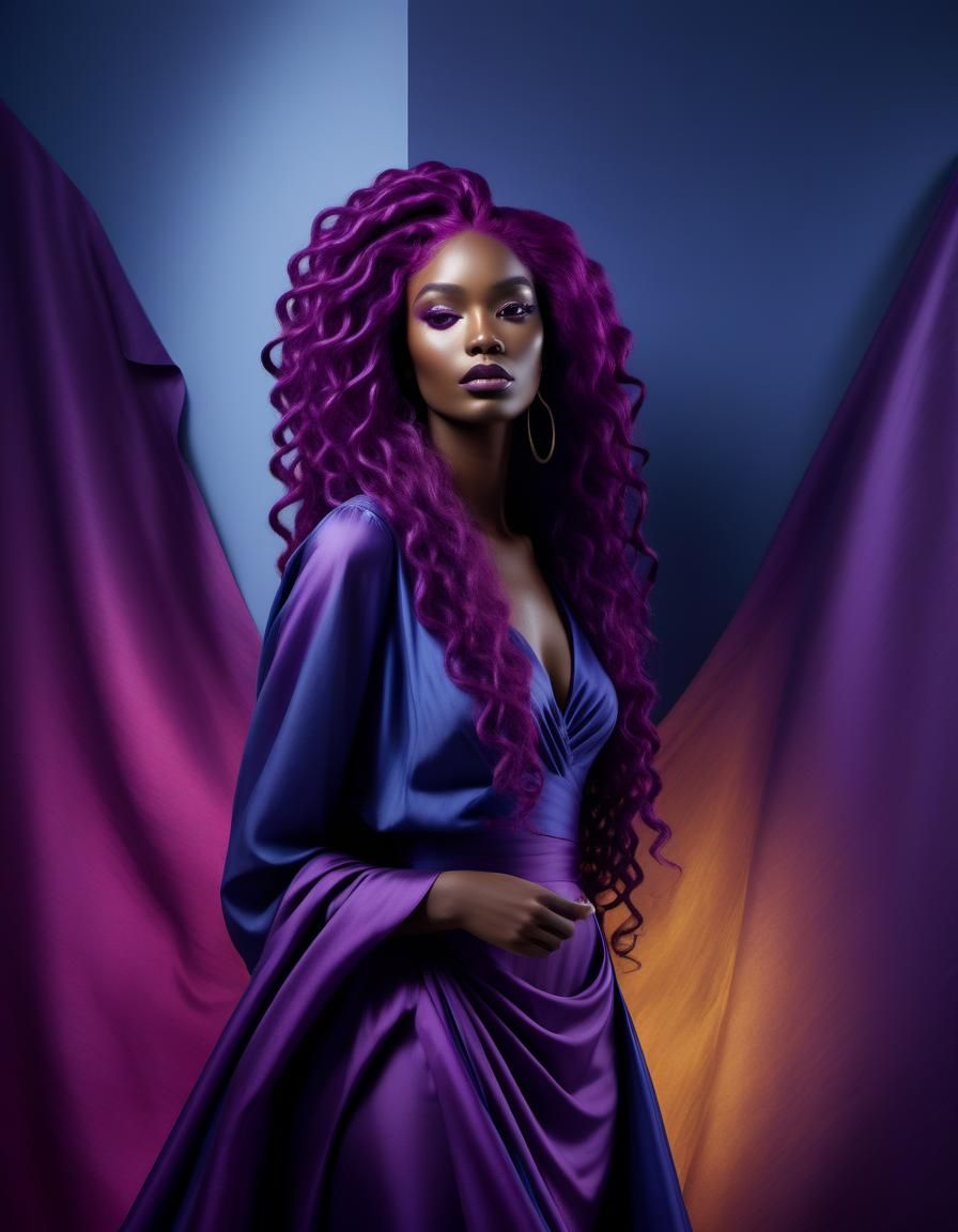 Deep in the purple - AI Generated Artwork - NightCafe Creator