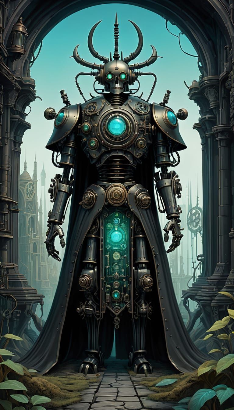 Fantasy AI Art, Real Cartoon XL v4, 2025, Robot