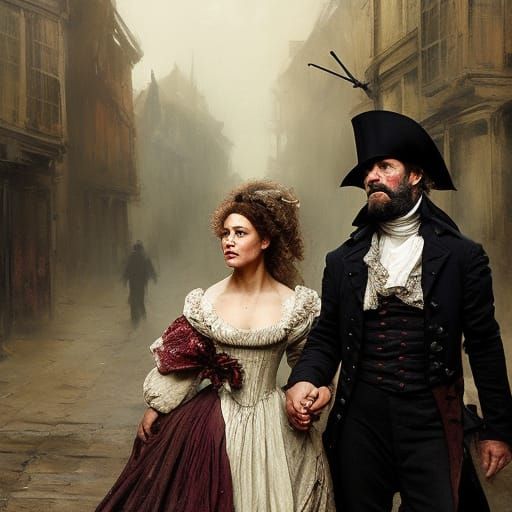 Monsieur et Madame Thenardier (Les Miserables) - AI Generated Artwork ...
