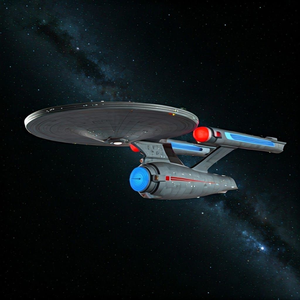 Yet another TOS/TMP Hybrid Starfleet Cruiser