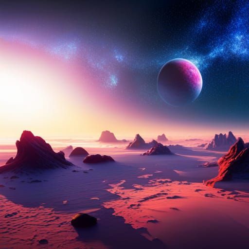 New Planet - AI Generated Artwork - NightCafe Creator