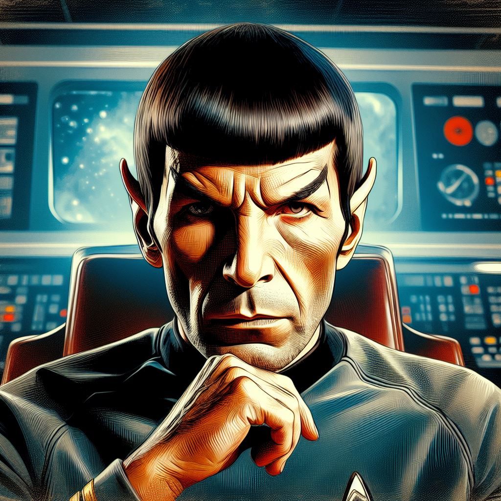 Mr. Spock - AI Generated Artwork - NightCafe Creator