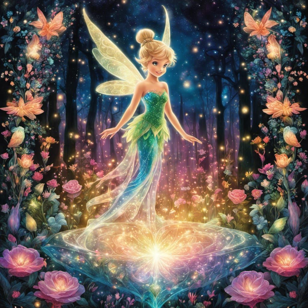 Tinkerbell - AI Generated Artwork - NightCafe Creator