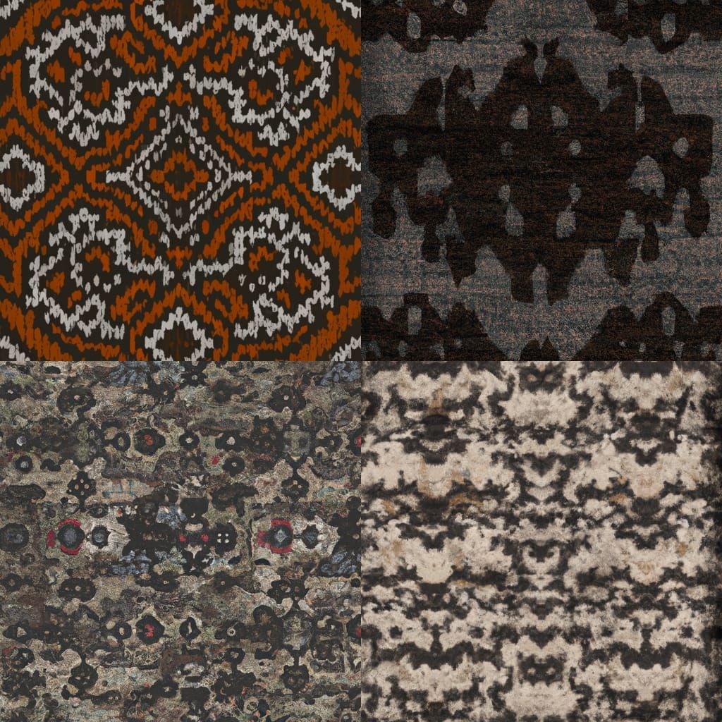 Seamless Texture of Evil Carpet - AI Generated Artwork - NightCafe Creator