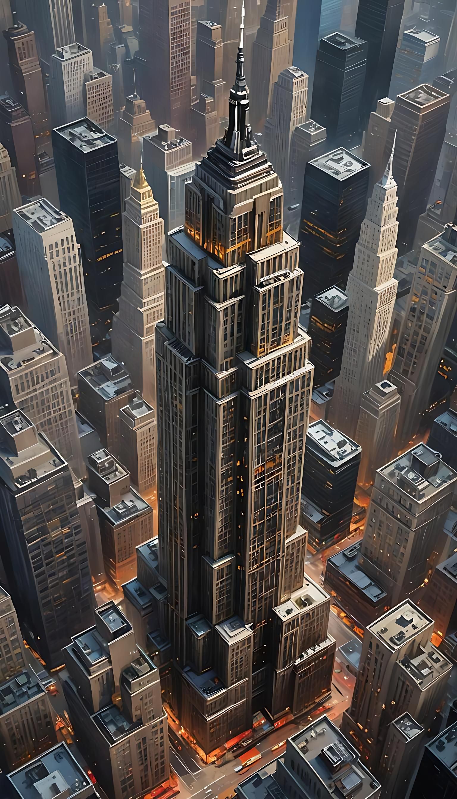 Skyscraper - AI Generated Artwork - NightCafe Creator