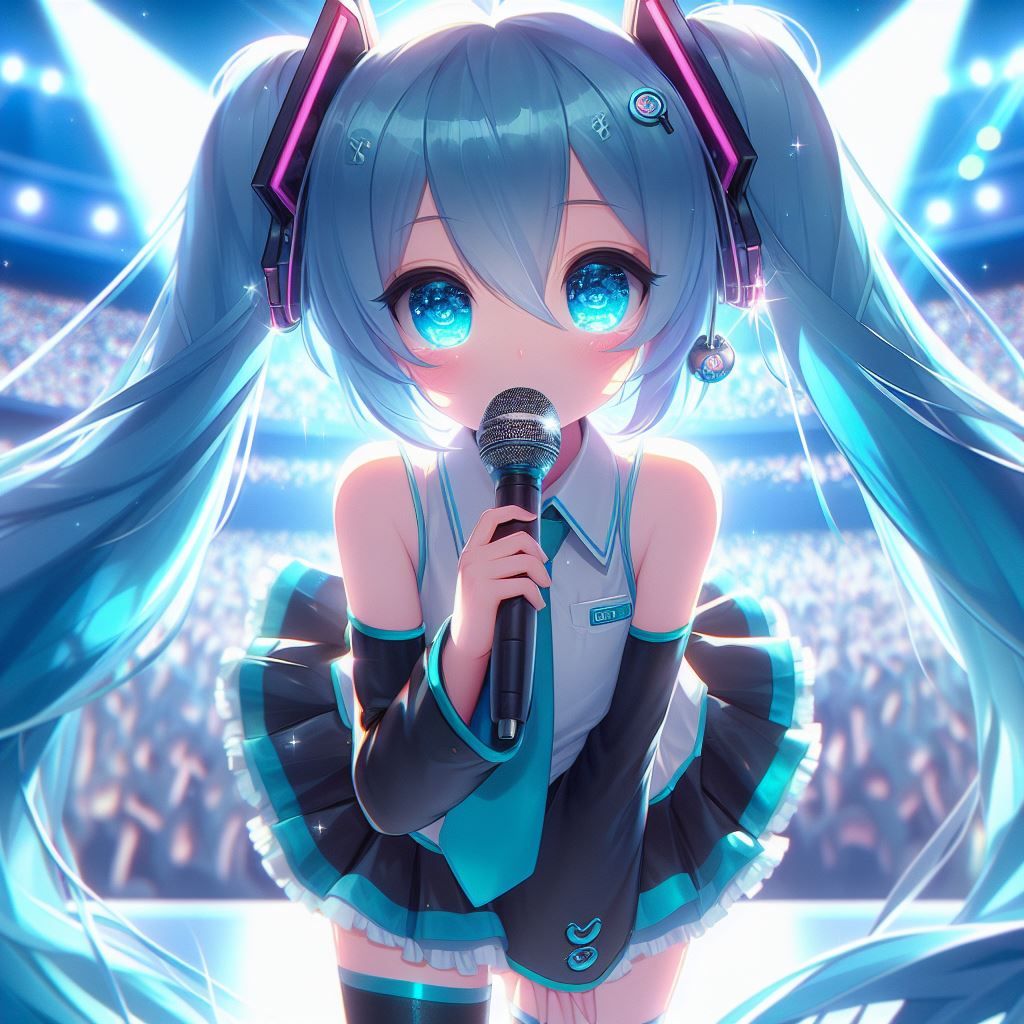 Hatsune Miku - AI Generated Artwork - NightCafe Creator