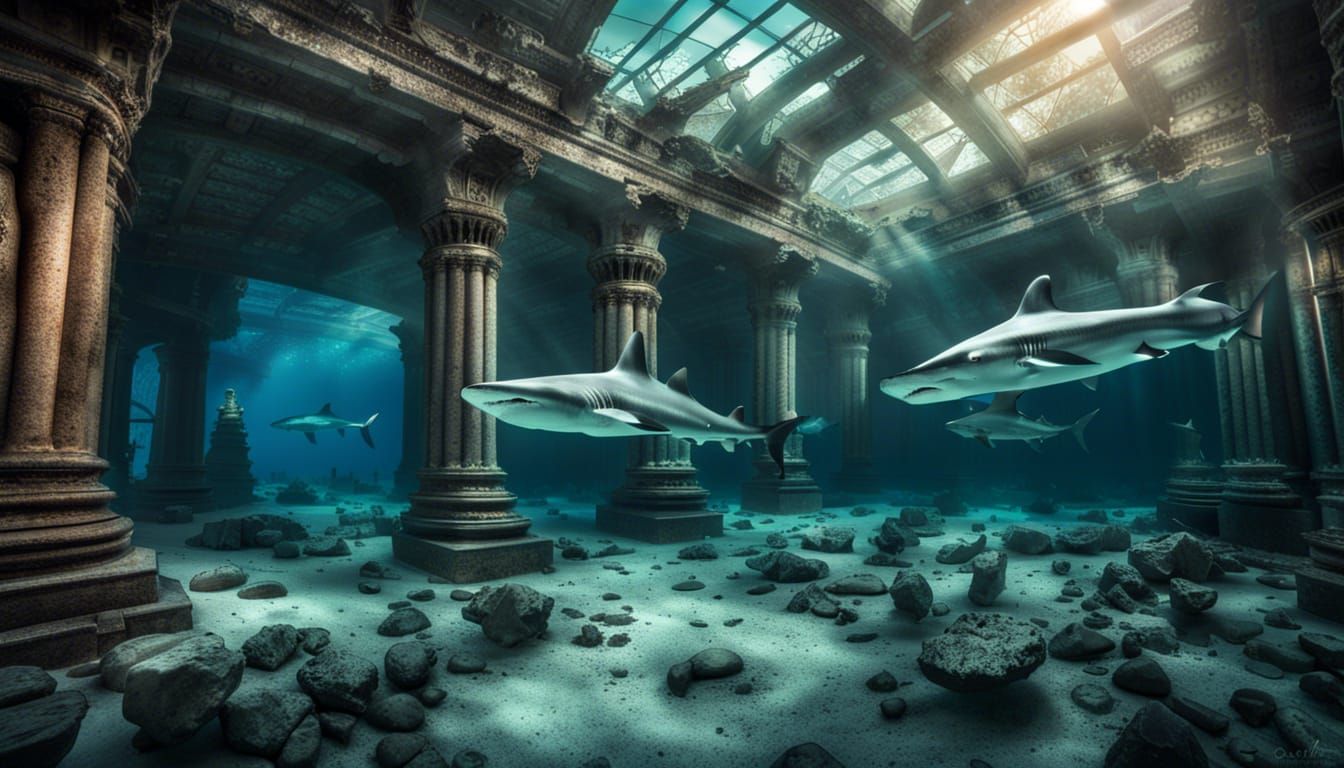 Atlantis attempt - AI Generated Artwork - NightCafe Creator