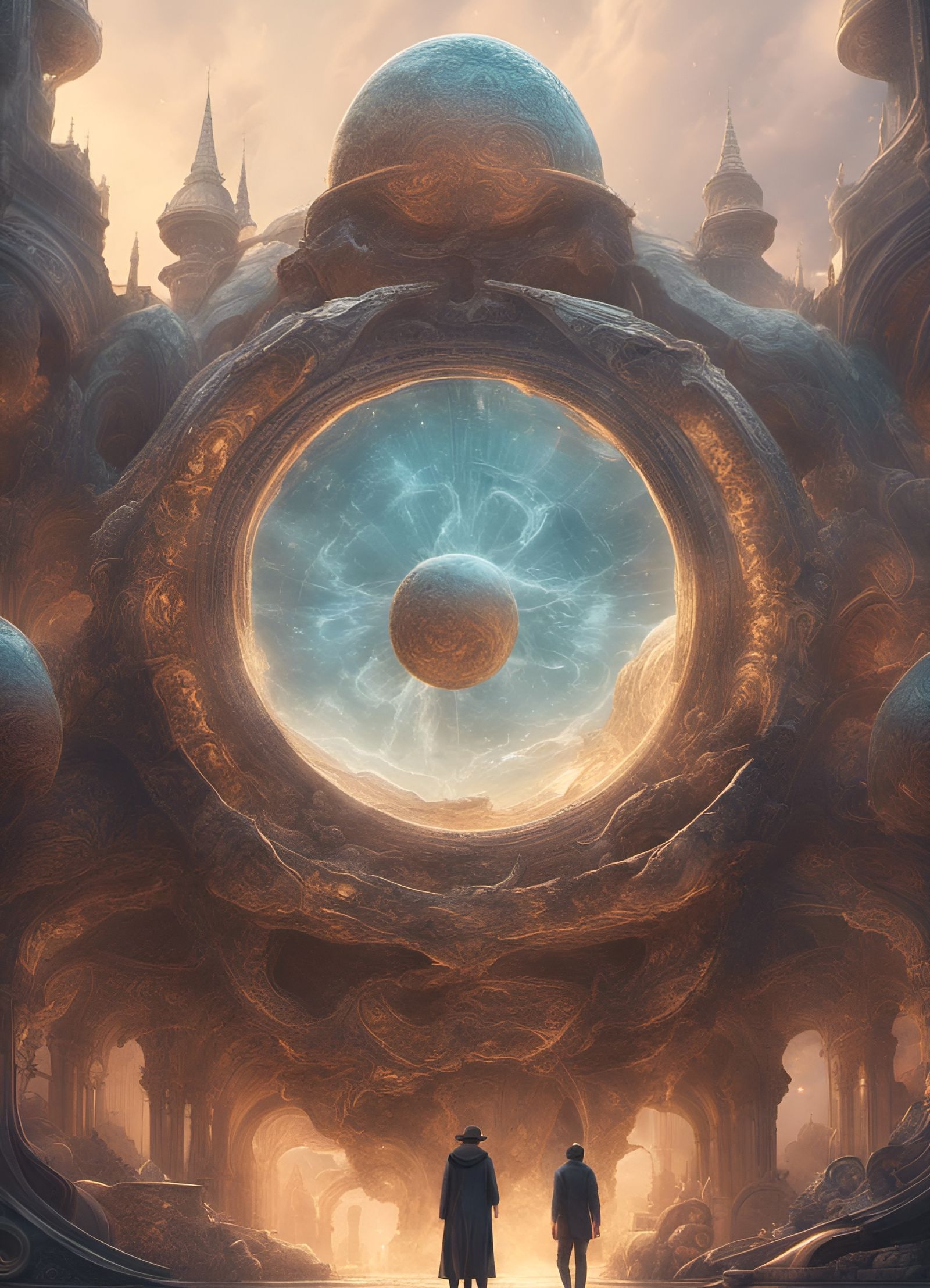 The gate - AI Generated Artwork - NightCafe Creator