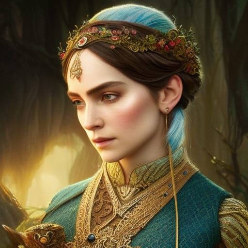 Woman from The Lord of the Rings - Detailed Hobbit Female Po...