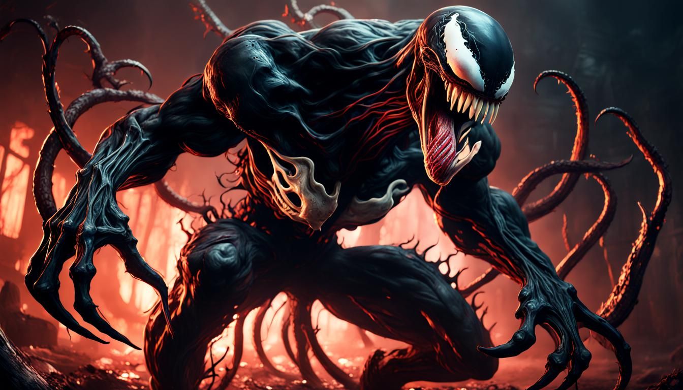Venom - AI Generated Artwork - NightCafe Creator