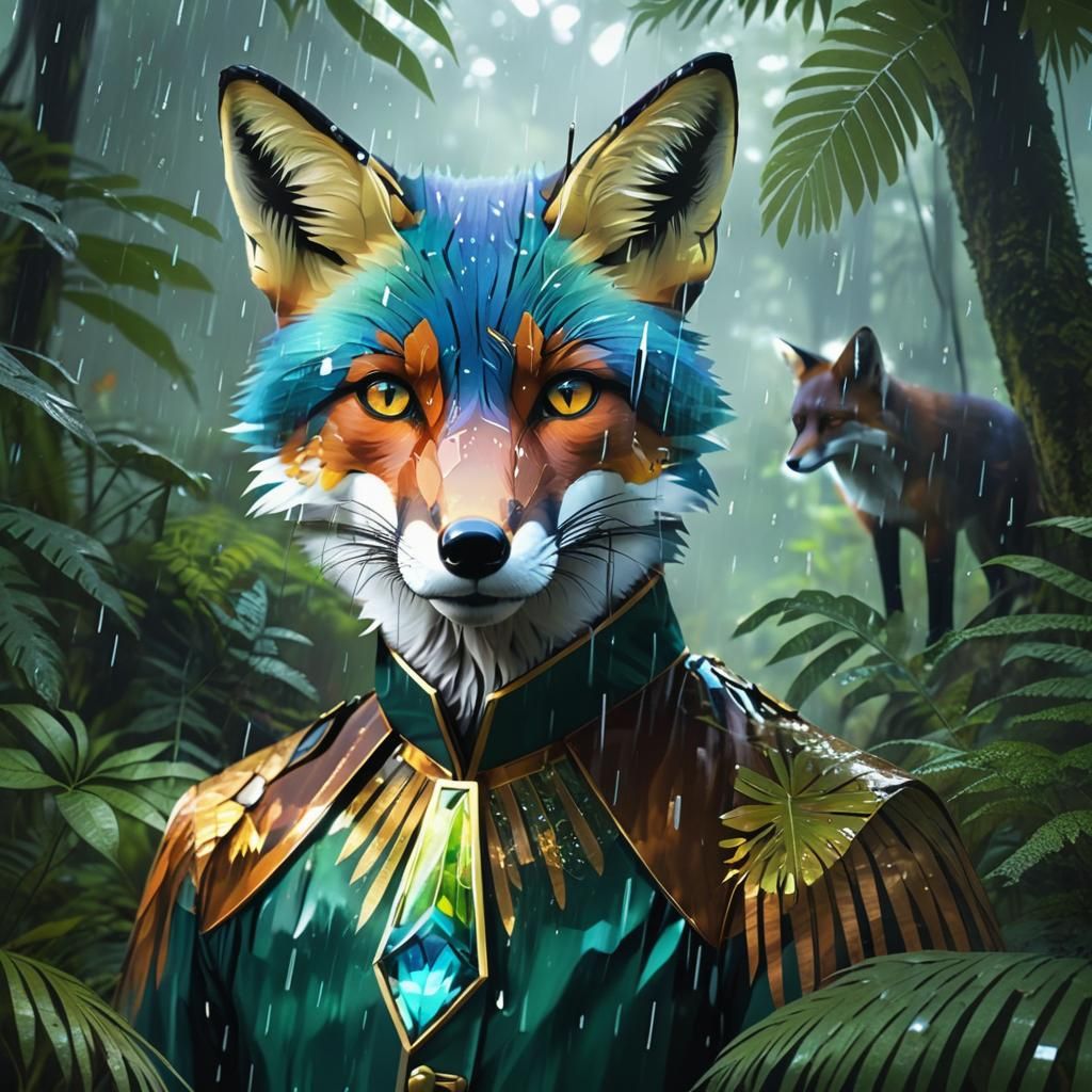 Emperor of Fox Clan Genesis - AI Generated Artwork - NightCafe Creator